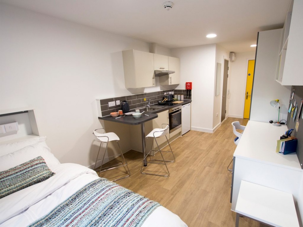 Foundry Courtyard | Student Accommodation in Glasgow | Read student re